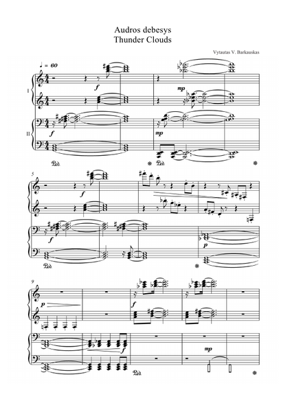 Audros debesys – Music Lithuania